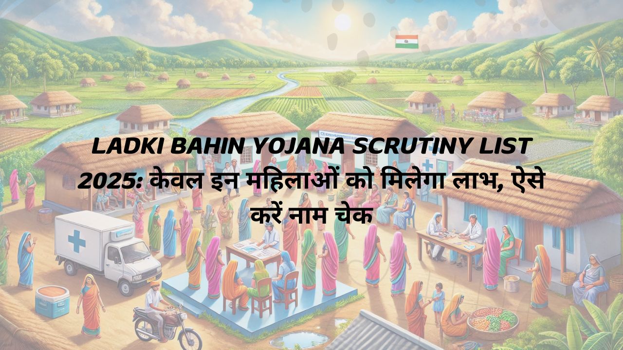Ladki Bahin Yojana Scrutiny 2025 - लाभार्थी नाम चेक करें