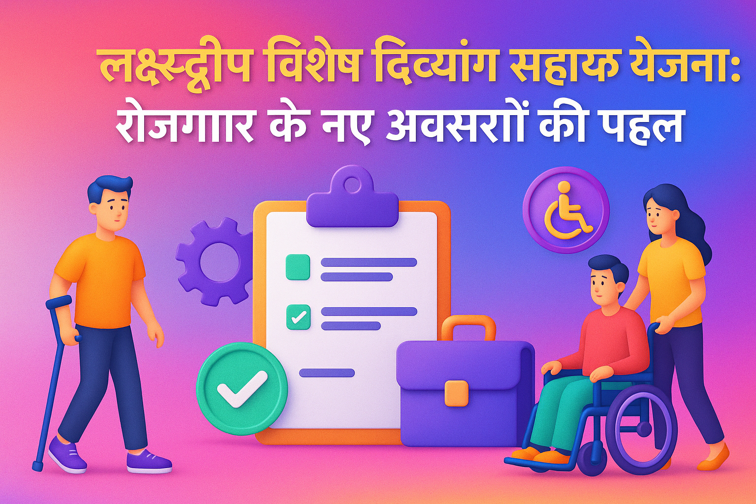 Lakshadweep Special Jobs to PwDs - Helper Yojana: रोजगार के नए अवसरों ...