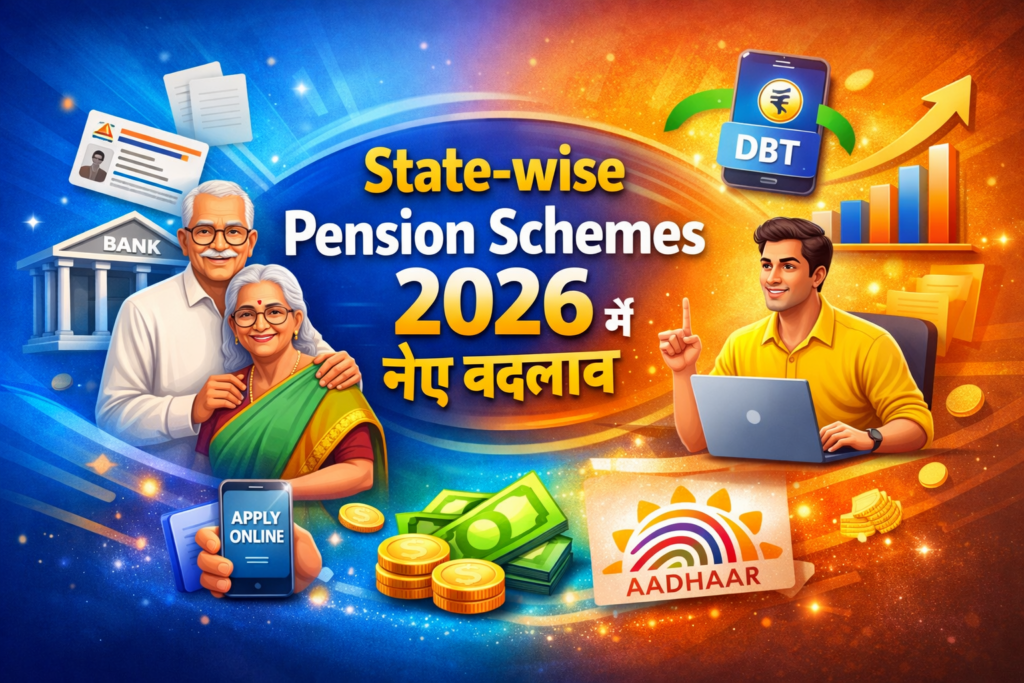 State-wise Pension Schemes India 2026: राज्यवार लाभ